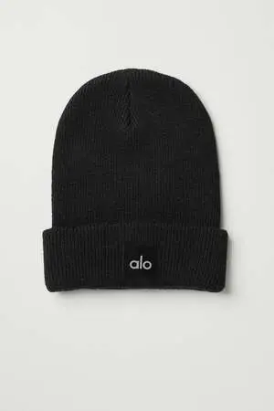 Alo Yoga Everyday Beanie - Black