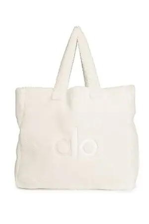 Alo Yoga Foxy Sherpa Tote Jacket In Ivory - 20% Off | Editorialist