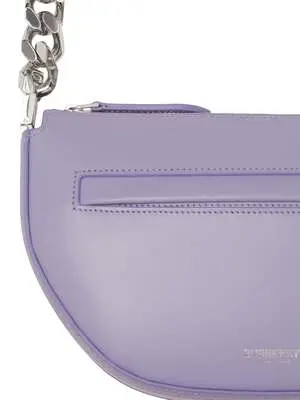Burberry Mini Olympia Smooth Leather Shoulder Bag