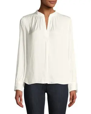 Zadig&Voltaire Zadig & Voltaire Tink V-Neck Blouse - White