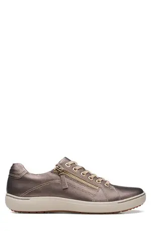 Clarks Nalle Lace-up Sneaker - Bronze Metallic