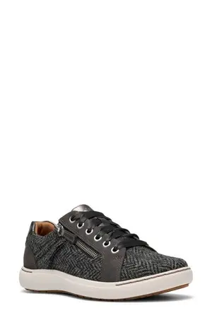 Clarks Nalle Lace-up Sneaker - Dark Grey Int