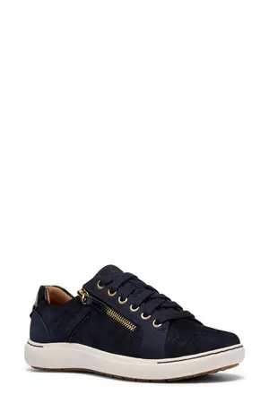 Clarks Contrast Stitching Sneakers For Women
