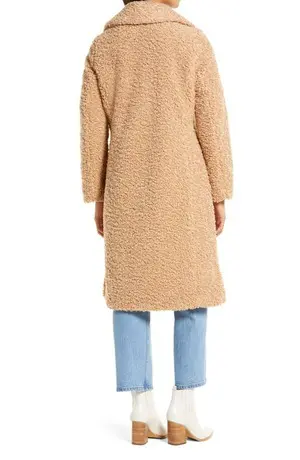 Sam Edelman Teddy Bear Long Coat