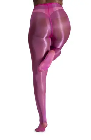 LECHERY® 40-denier Semi-opaque Tights - Pink