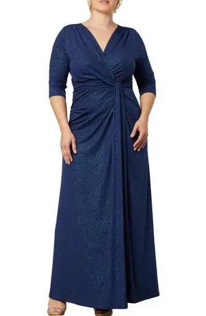 Kiyonna Glittered Evening Dresses