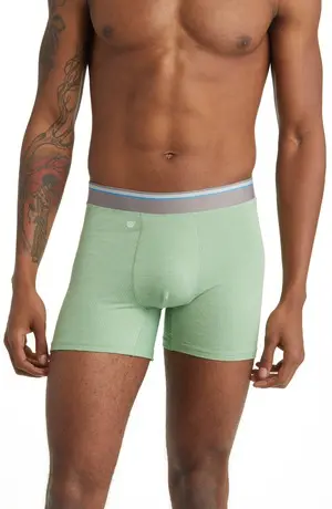 Mack Weldon Airknitx Performance Boxer Briefs Mint Julep