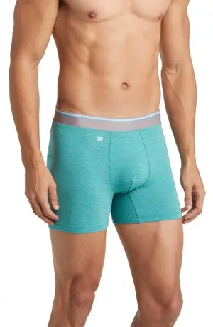 Mack Weldon Airknitx Performance Boxer Briefs Scout Heather