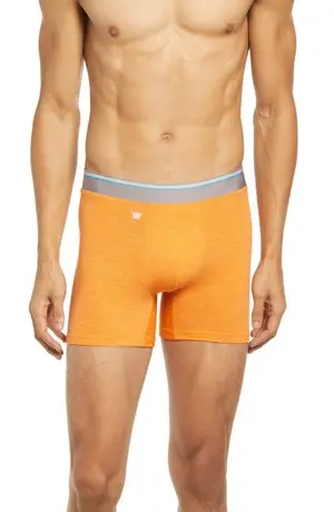 Mack Weldon Airknitx Performance Boxer Briefs Tumeric Heather