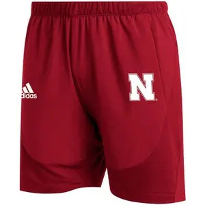 Adidas Nebraska Huskers Aeroready Training Shorts