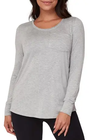 Belly Bandit Perfect Long Sleeve Maternity/nursing T-shirt