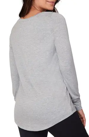 Belly Bandit Perfect Long Sleeve Maternity/nursing T-shirt