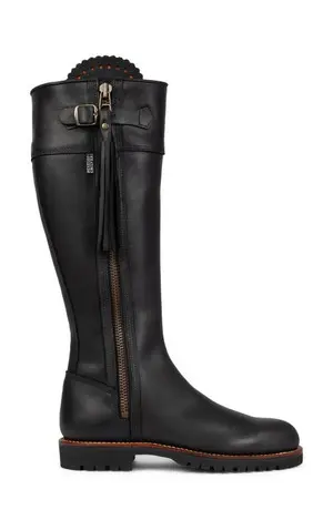 Penelope Chilvers Inclement Long Tassel Boots - 101 Black
