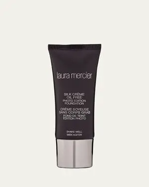 Laura Mercier 1 Oz. Silk Creme Oil Free Photo Edition Foundation - Pecan