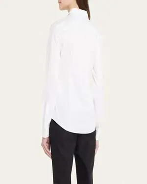 Theory Tenia Long-sleeve Blouse