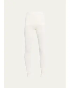 Hanro Silk & Cashmere Leggings Vanilla
