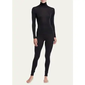 Hanro Silk & Cashmere Leggings - Vanilla