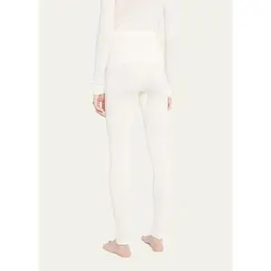 Hanro Silk & Cashmere Leggings - Vanilla