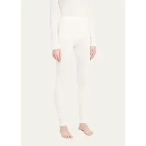 Hanro Silk & Cashmere Leggings - Vanilla