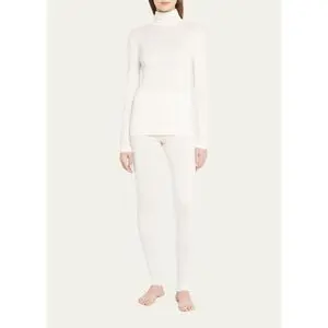 Hanro Silk & Cashmere Leggings - Vanilla