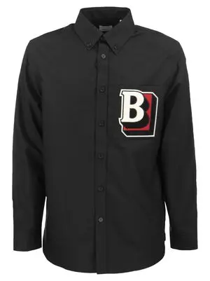 blue dress for baby girl Burberry Shirt (Black) – Store Enda main image 1