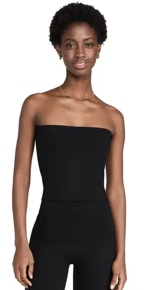 LESET Rio Bandeau Top - Black