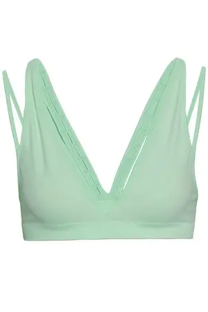 Helmut Lang Neon Stretchjersey Bra Top