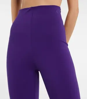 Attico Jamie High-rise Stirrup Leggings