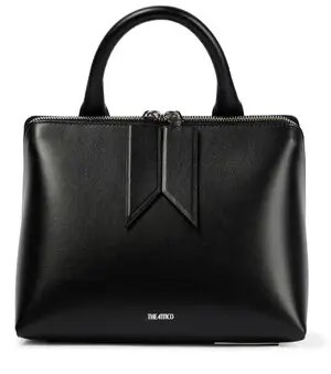 Attico Monday Medium Leather Tote