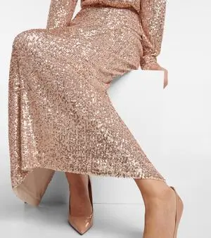 TOM FORD Sequined Maxi Skirt