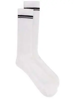 Dolce & Gabbana Jacquard Socks - White