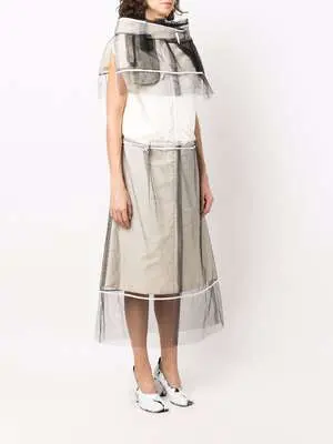MAISON MARGIELA Patchwork Layered Dress