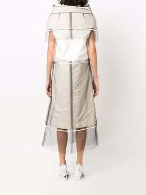 MAISON MARGIELA Patchwork Layered Dress