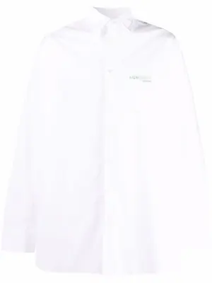 Raf Simons Embroidered-logo Shirt