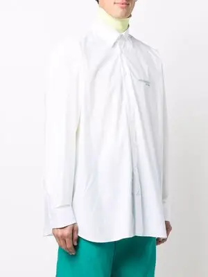 Raf Simons Embroidered-logo Shirt