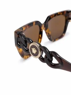 Versace Oversize-frame Sunglasses