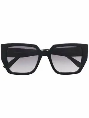 Karl Lagerfeld Square Frame Sunglasses - Black
