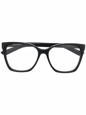 Karl Lagerfeld Square Frame Eyeglasses - Black