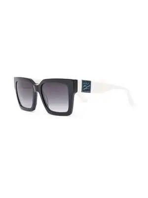 Karl Lagerfeld Square Frame Sunglasses - Black