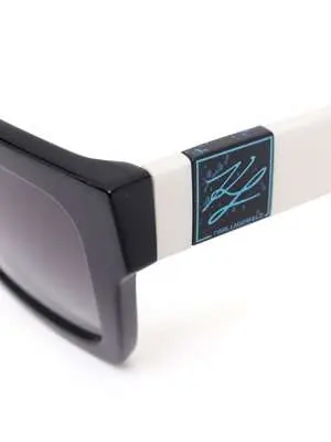 Karl Lagerfeld Square Frame Sunglasses - Black