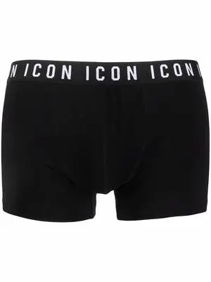 Dsquared2 Icon-waistband Boxer Shorts - Black