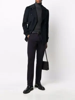 DONDUP Roll-neck Merino Wool Jumper - Black