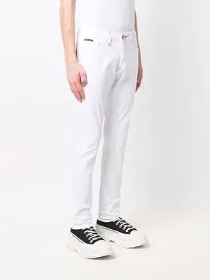 Philipp Plein Logo Slim-fit Jeans