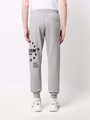 Philipp Plein Logo Drawstring Track Pants - Grey