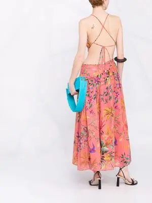 Zimmermann Tropicana One-shoulder Dress