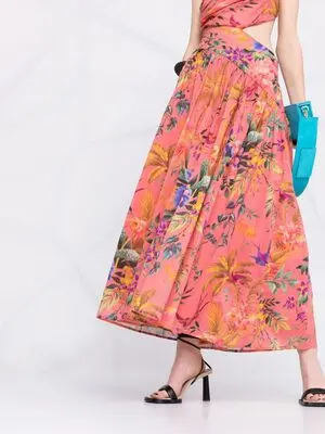 Zimmermann Tropicana One-shoulder Dress