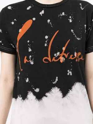 LA DETRESSE Logo-print T-shirt