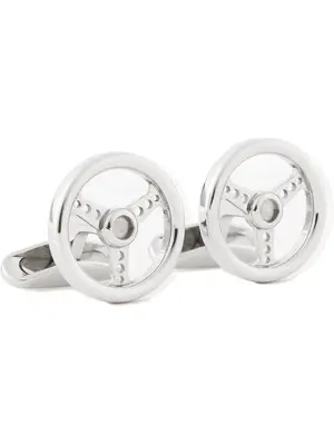 Chopard Racing Steering Wheel Stainless Steel Cufflinks
