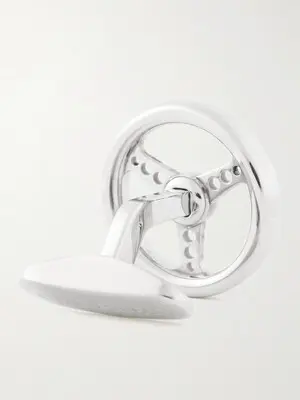 Chopard Racing Steering Wheel Stainless Steel Cufflinks