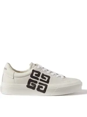 Givenchy Givenchy - Chito City Sport Logo-Print Leather Sneakers - Men - White - EU 46 White